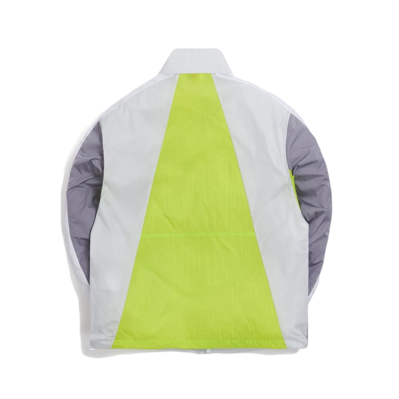 Kith Zip Front Track Jacket Minimal Grey Men's - SS20 - US