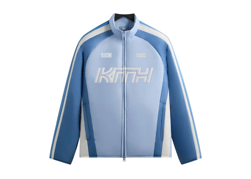 Kith x ASICS Loyalty Exclusive Puffed Brixton Track Jacket Voyage Men's ...