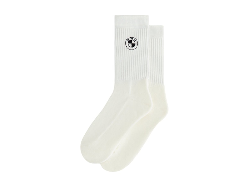 Kith x BMW Rondel Crew Socks White - FW24 - US