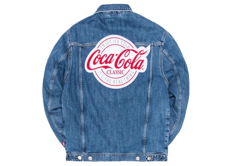 Kith x Coca-Cola Denim Jacket Light Blue Men's - SS19 - US