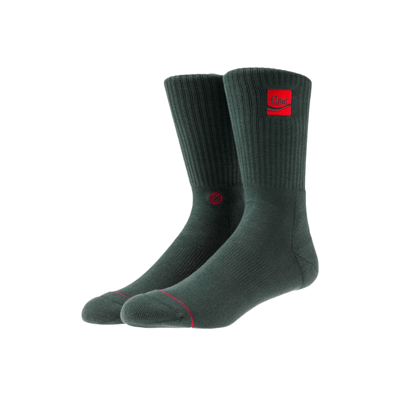 Kith x Coca-Cola x Stance Crew Sock Green/Red - FW18