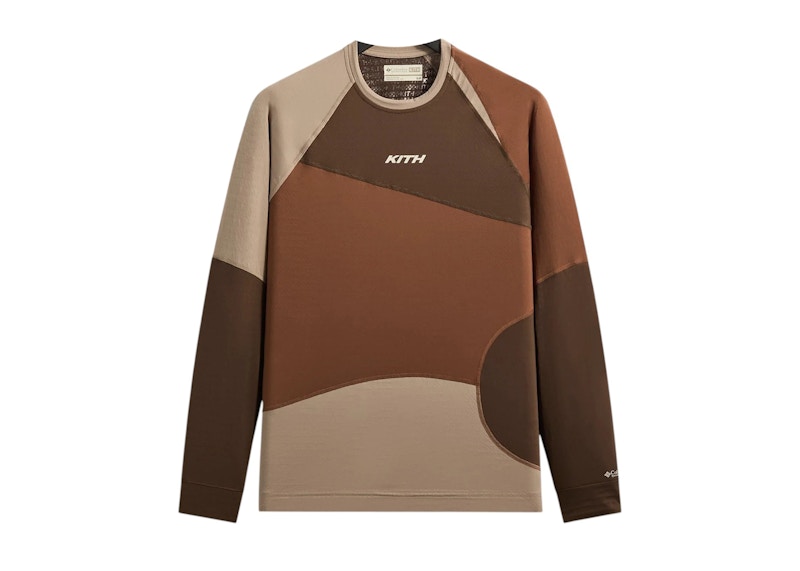 Kith x Columbia Infinity Long Sleeve Baselayer Legacy/Dremel/Umber ...