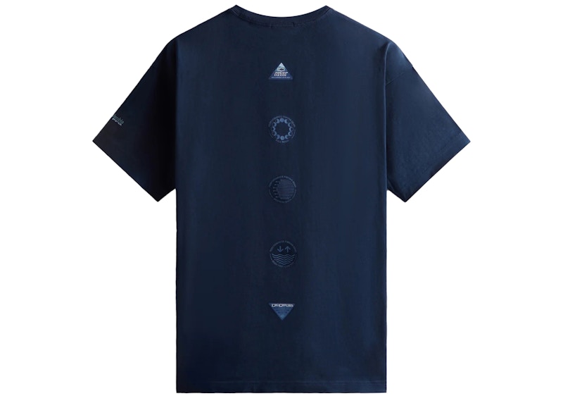 Kith x Columbia PFG Elemental Tee Nocturnal Men's - SS23 - US
