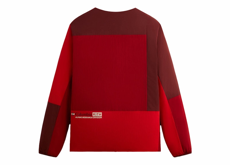 Kith x Columbia Patchwork Liner Red Velvet Men's - SS24 - US