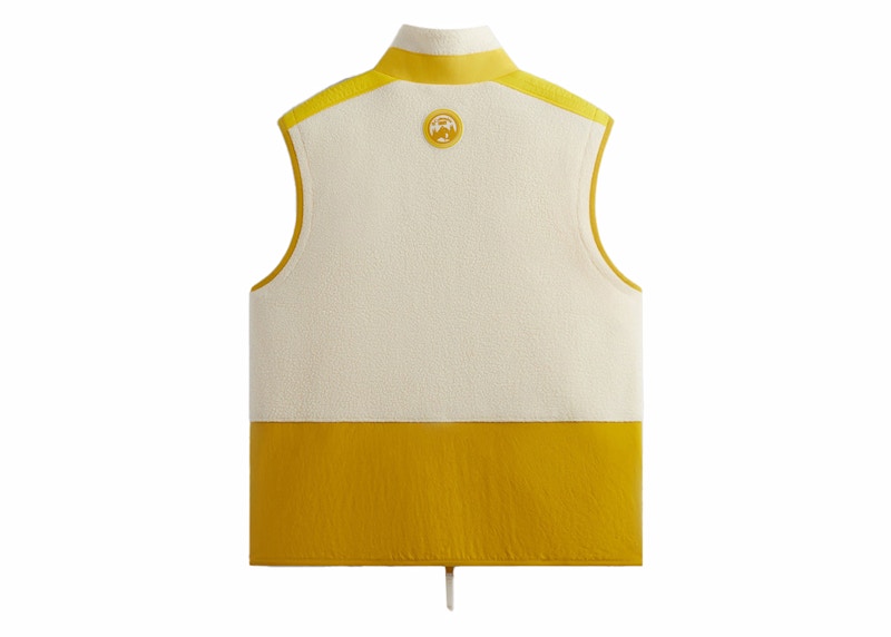 Kith x Columbia Sherpa Vest Bright Yellow Men's - SS24 - US