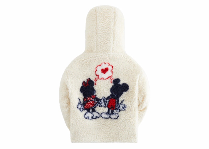 Kith x Disney Kids Mickey & Friends Sherpa Hoodie Sandrift Kids' - FW23 ...