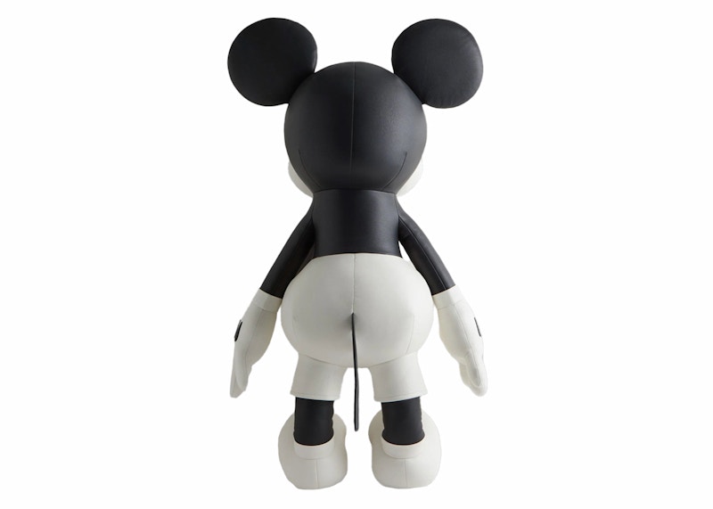 Kith x Disney Mickey & Friends Leather Mickey Plush Black - FW23 - US