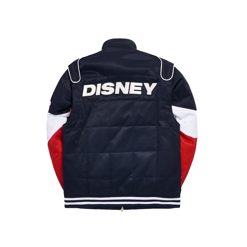 Kith x Disney Twill Racing Jacket Red Men's - FW19 - GB