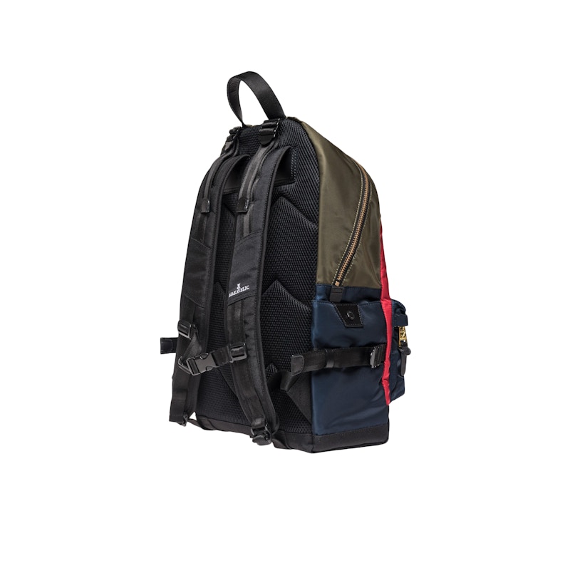 Kith x Makavelic Backpack Red/Blue/Olive - SS18 - US