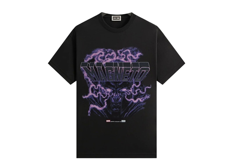 Kith x Marvel Magneto Vintage Tee Black Men's - FW25 - US
