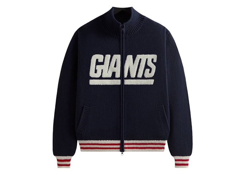 Kith x NFL 47 Giants Wyona Full Zip Sweater Nocturnal Men's - FW24 - US