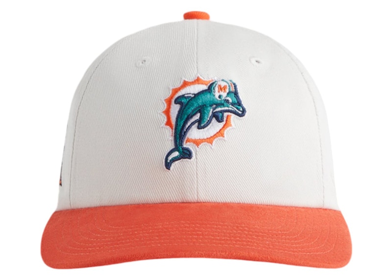 Kith x NFL 47 Miami Dolphins Franchise LS Profile Hat Clementine Men's ...
