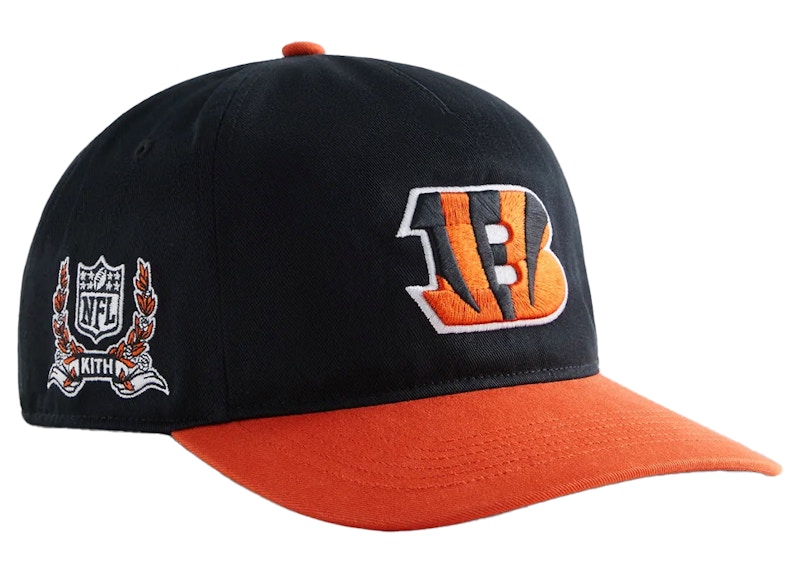 Kith x NFL Bengals '47 Hitch Snapback Black - FW23 - US