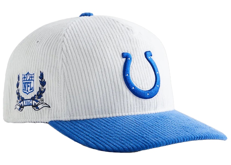 Kith x NFL Colts '47 Hitch Snapback White - FW23 - US