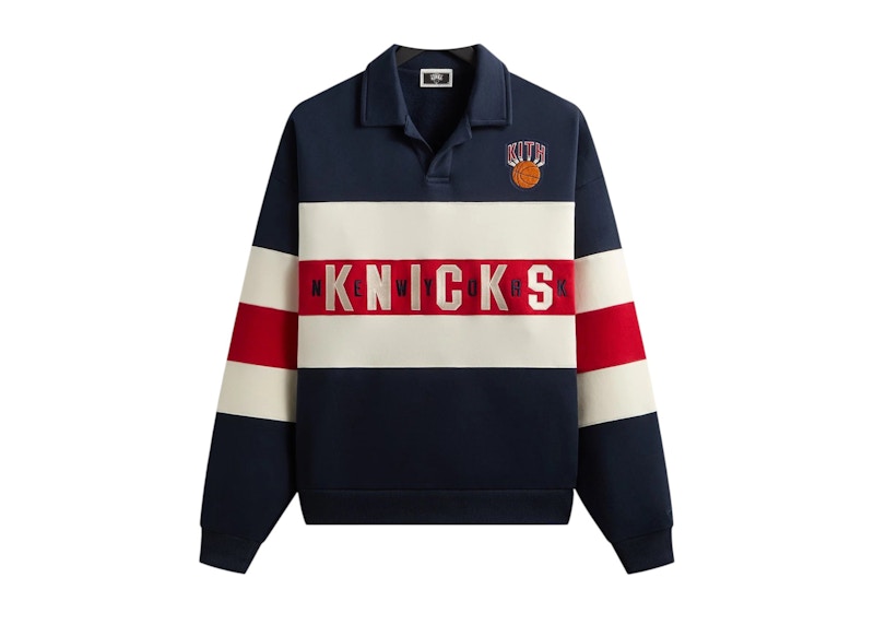 Kith x New York Knicks Classic Nelson Rugby Nocturnal Men's - FW25 - US