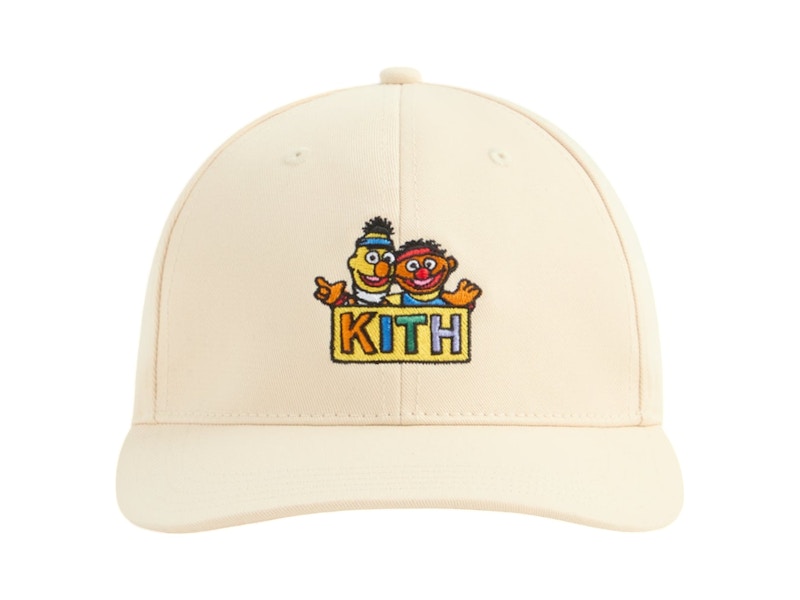 Kith x Sesame Street Aaron Cap Sandrift Men's - FW24 - US