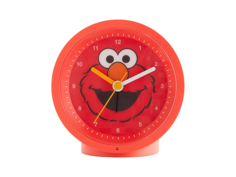Kith x Sesame Street Kids Elmo Clock Rhubarb - FW24 - US
