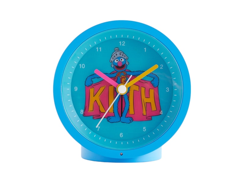 Kith x Sesame Street Kids Grover Clock White - FW24 - US