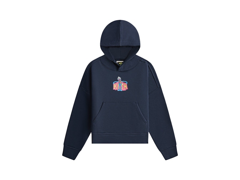 Kith x Sesame Street Kids Super Grover Nelson Hoodie Nocturnal - FW24 - US