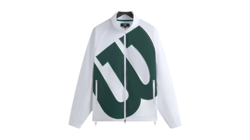 Kith x Wilson Track Jacket White Men's - SS25 - US