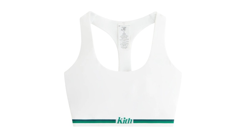 Kith x Wilson Women's Doubles Racerback Bra White - SS25 - US