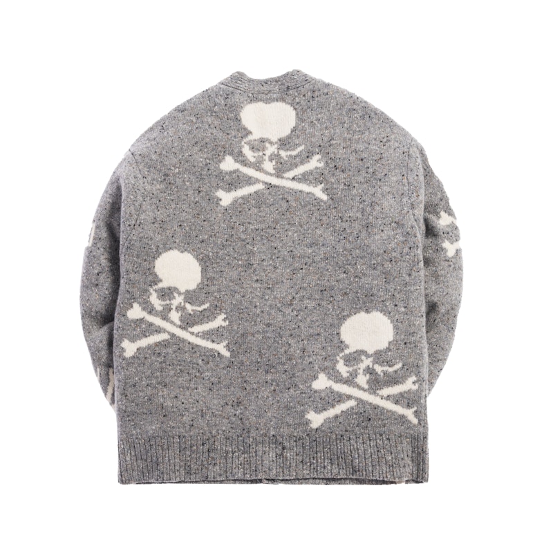 Kith x mastermind WORLD Knit Cardigan Turtle Dove - FW18