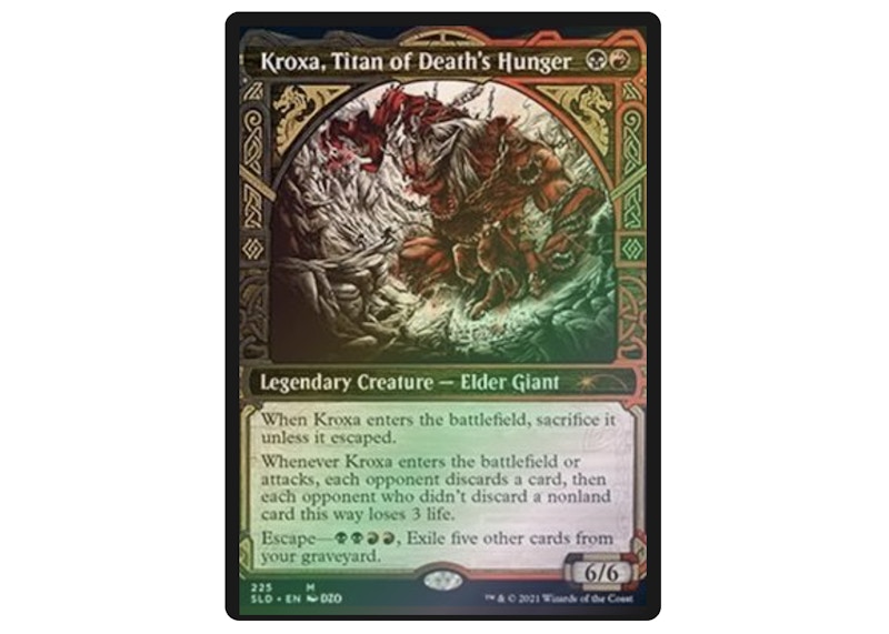 Kroxa, Titan of Death's Hunger (Foil) Secret Lair Drop Series Mythic ...
