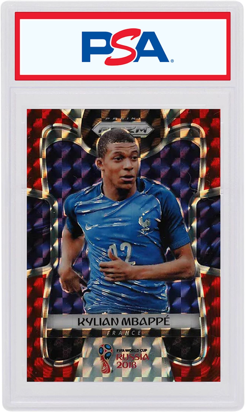 Kylian Mbappe 2018 Panini Prizm World Cup Red Mosaic #80 - 2018 - US