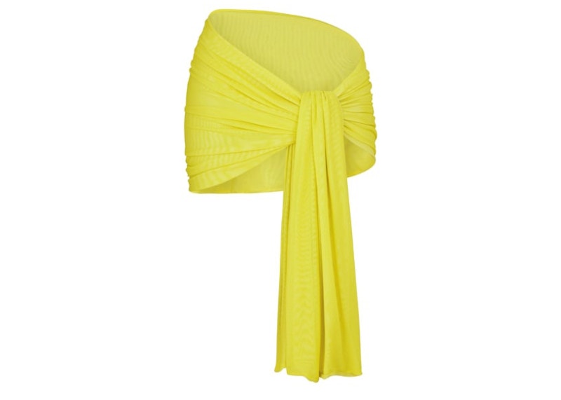 Kylie Swim Swim Sarong Yellow - FW21 - US