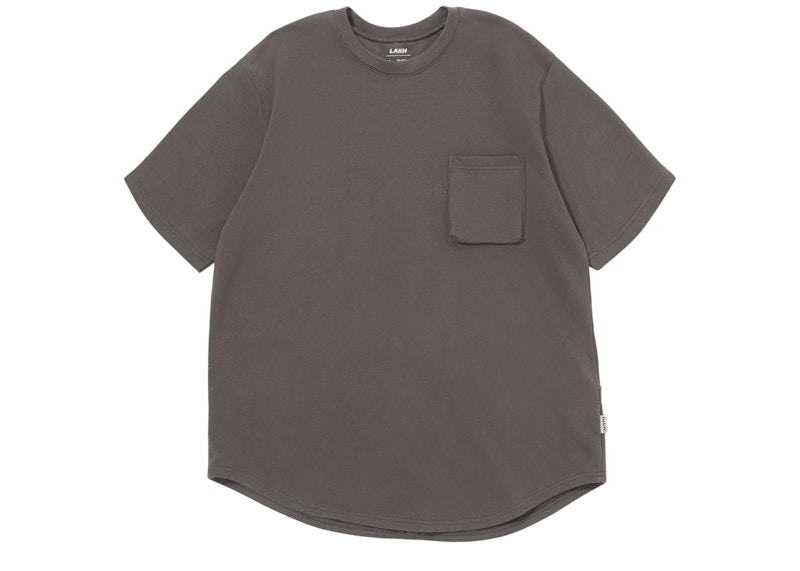 LAKH Knitted Utility Tee Dark Grey - FW20 Herren - DE