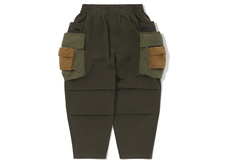 LAKH Patch Pocket Utility Pants Olive - SS22 남성 - KR