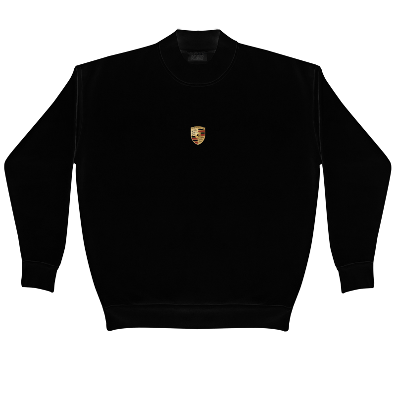 L'Art de L'Automobile Porsche 968 Hood Logo Crewneck Black - FW21 - US