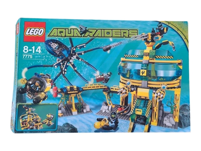 LEGO Aqua Raiders Aquabase Invasion Set 7775 - GB