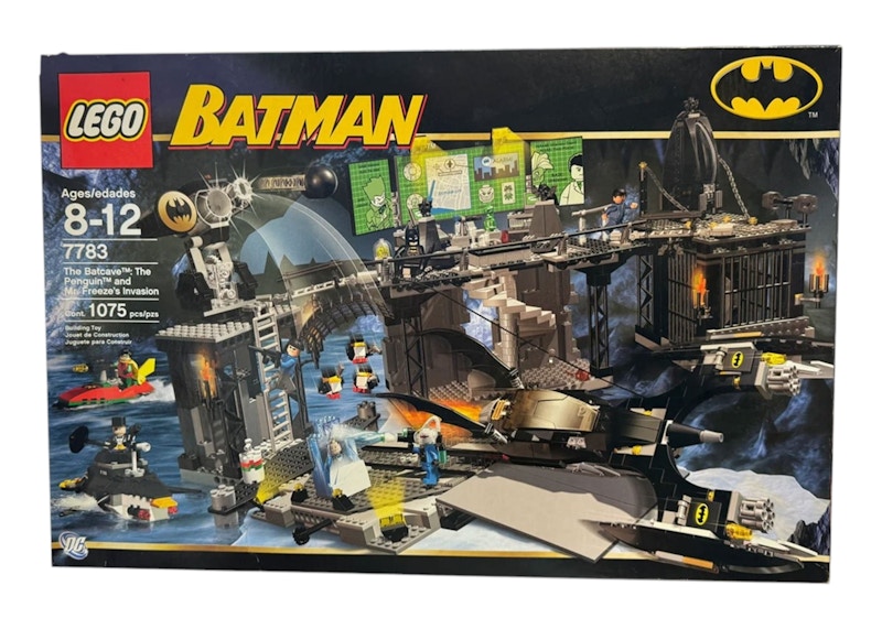LEGO Batman The Batcave: The Penguin and Mr. Freeze's Invasion Set 7783 ...