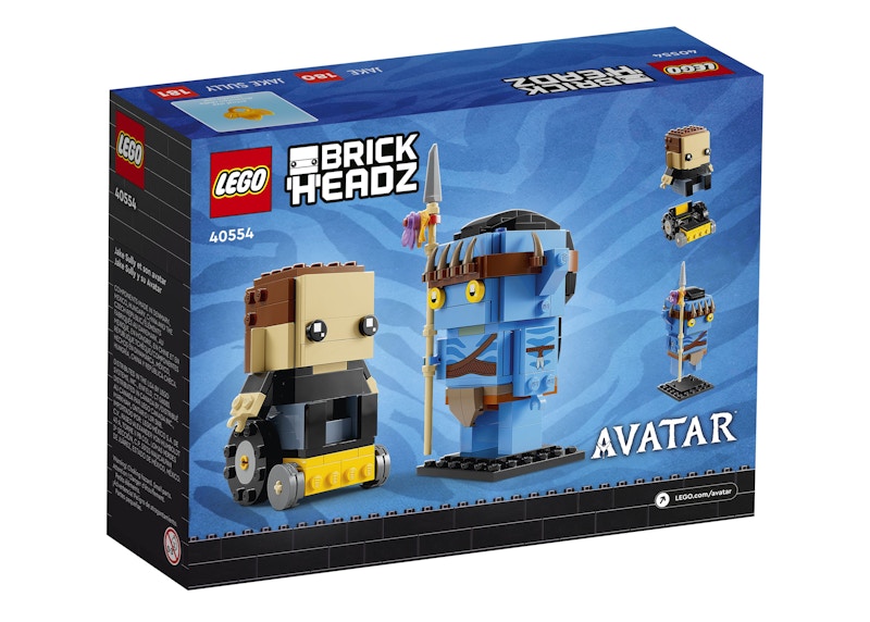 LEGO Brick Headz Avatar Jake Sully & his Avatar Set 40554 - US