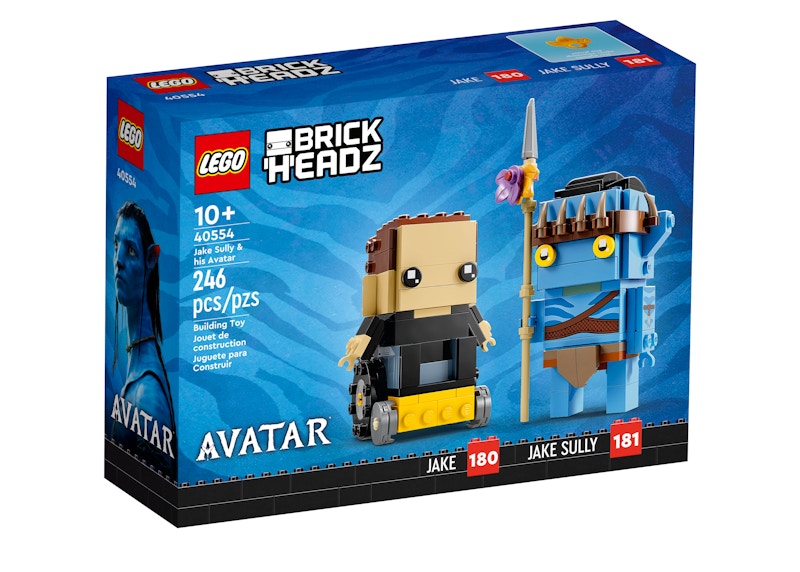 LEGO Brick Headz Avatar Jake Sully & his Avatar Set 40554 - US