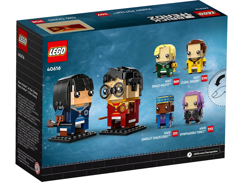 LEGO Brickheadz Harry Potter - Harry Potter & Cho Chang Set 40616 - US