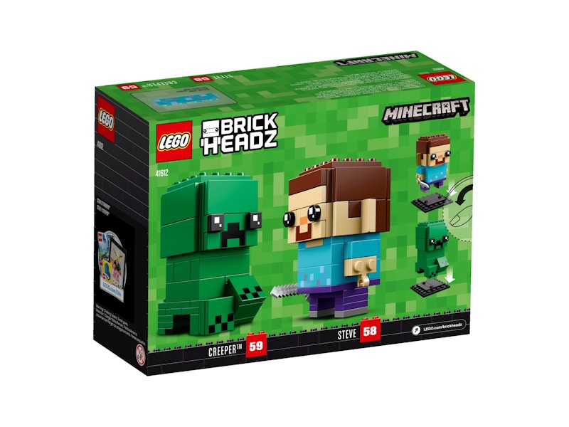 LEGO Brickheadz Minecraft Steven & Creeper Set 41612 - US