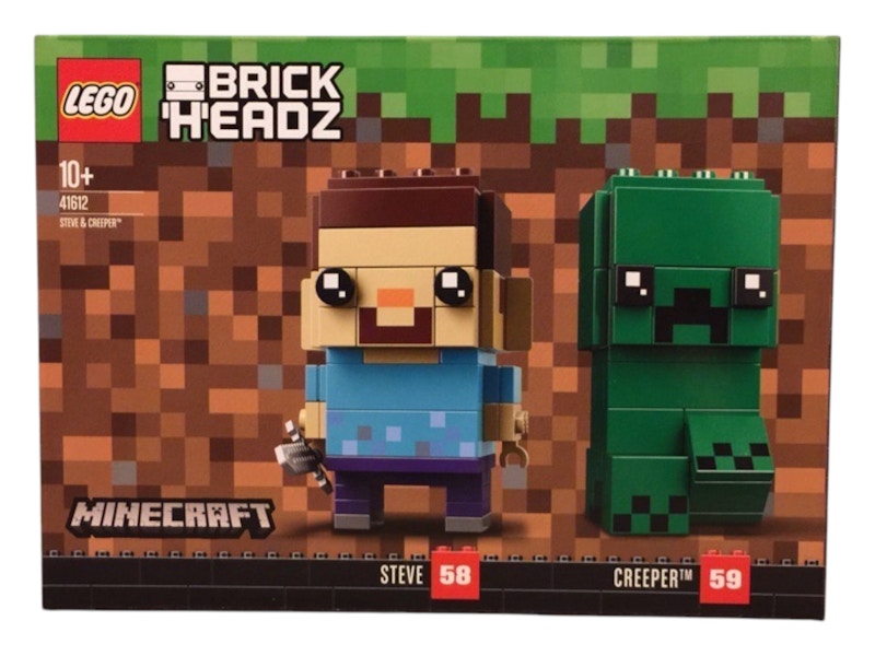 LEGO Brickheadz Minecraft Steven & Creeper Set 41612 - US