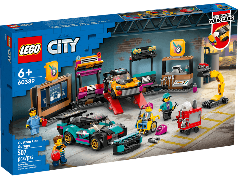 LEGO City Custom Car Garage Set 60389 - US