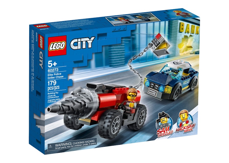 LEGO City Elite Police Driller Chase Set 60273 - US