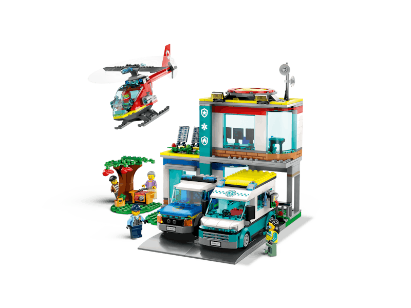 LEGO City Emergencey Vehicles HQ Set 60371 - US