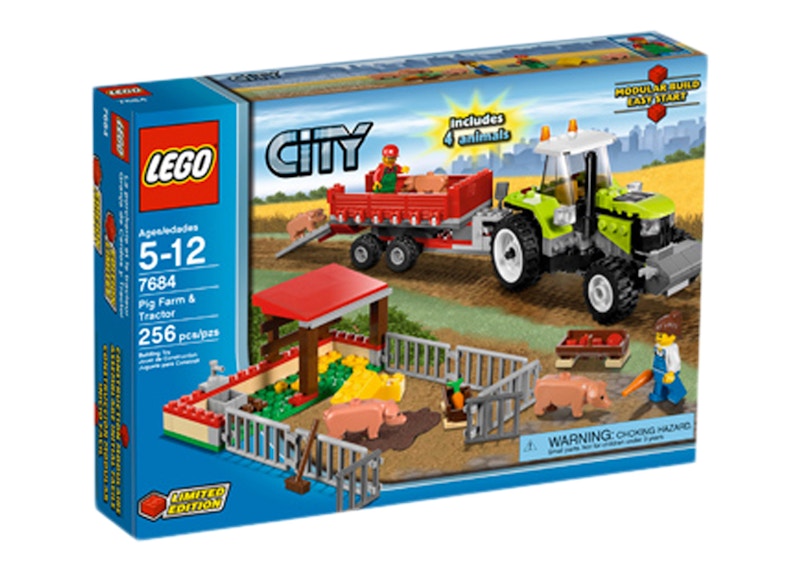 LEGO City Pig Farm & Tractor Set 7684 - KR