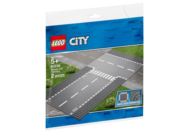 LEGO City Straight and T junction Set 60236