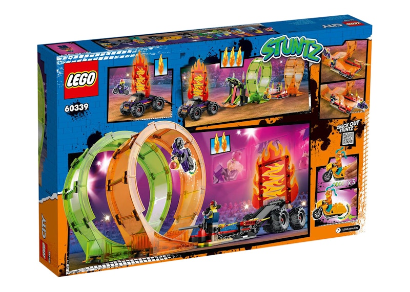 LEGO City Stuntz Double Loop Stunt Arena Set 60339 - US