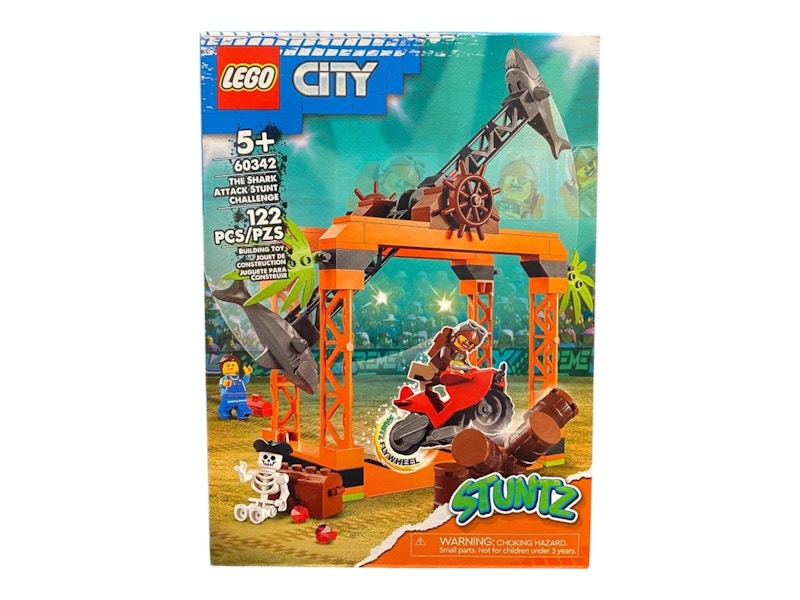 LEGO City Stuntz The Shark Attack Stunt Challenge Set 60342 - US