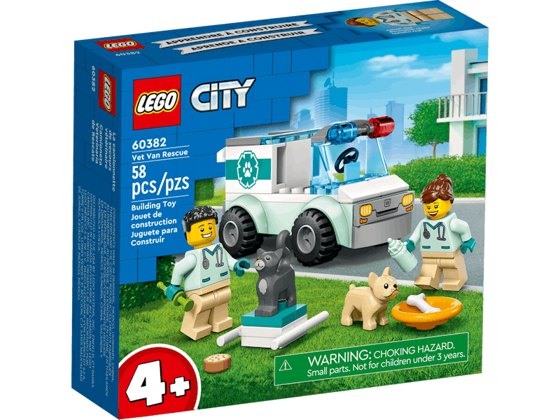 LEGO City Vet Van Rescue Set 60382 - US
