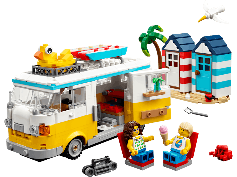 LEGO Creator 3in1 Beach Camper Van Set 31138 - US