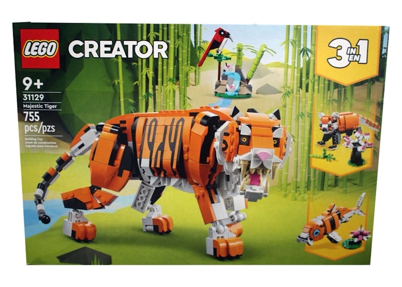 LEGO Creator 3in1 Majestic Tiger Set 31129 - SS22 - JP