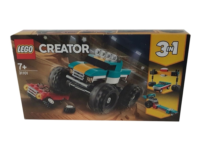 LEGO Creator 3in1 Monster Truck Toy Set 31101 - GB